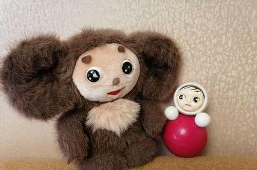 Раритет игрушки чебурашка неваляшка