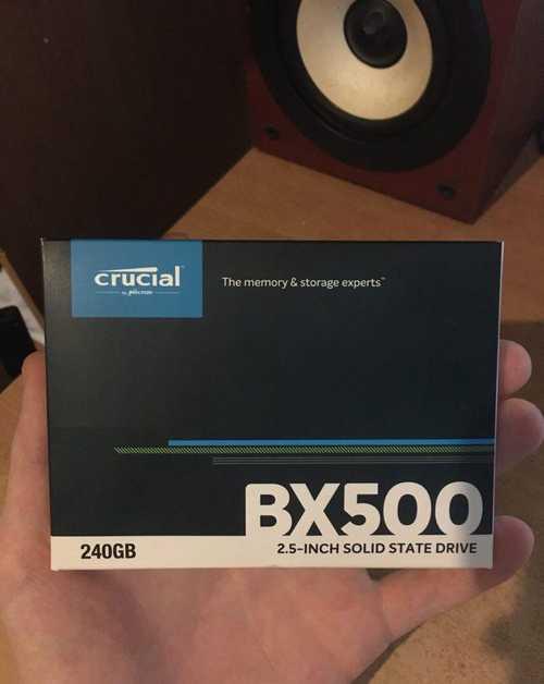 SSD накопитель Crucial BX500 240gb