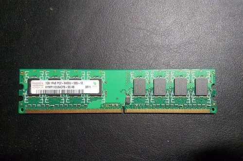 Память DDR2 800MHz 2x1GB (Hynix + NCP)
