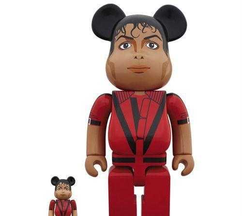 Bearbrick - Michael Jackson Red Jacket 100 & 400