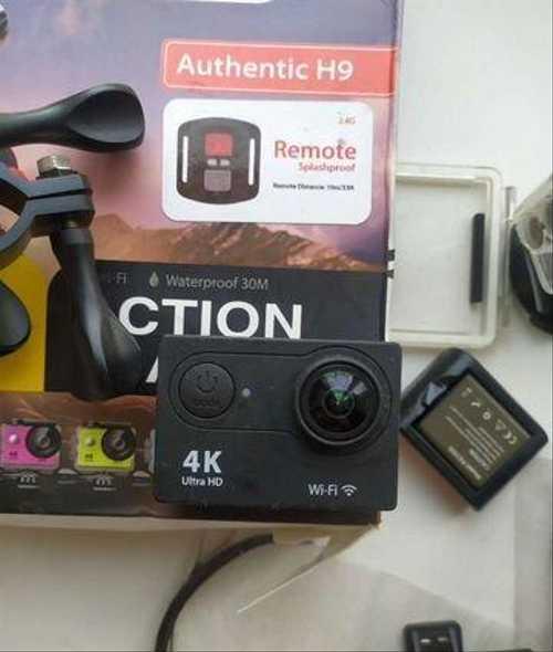 Экшн камера Hekken 4k ultra hd authentic h9