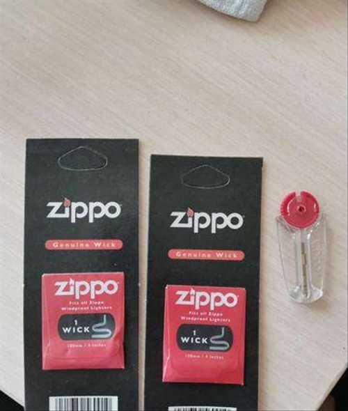 Фитили и кремний для Zippo