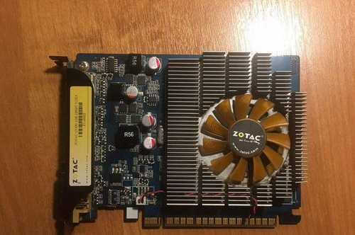 Видеокарта Zotac gt430 1gb 128bit DDR3 (дохлая)