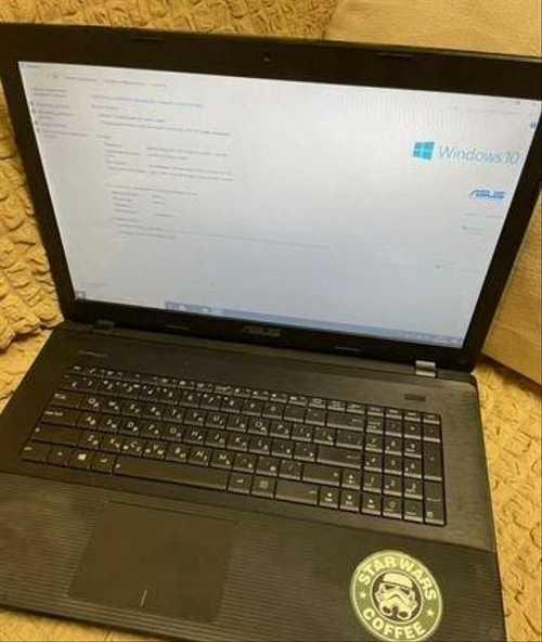 Asus X75, 17.3” ноутбук