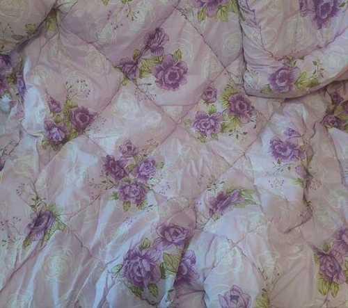 Теплое одеяло на холлофайбере 145х189