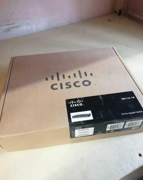 Коммутатор (switch) Cisco SG110-16-EU