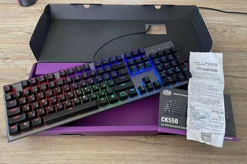 Механическая клавиатура Cooler Master CK550