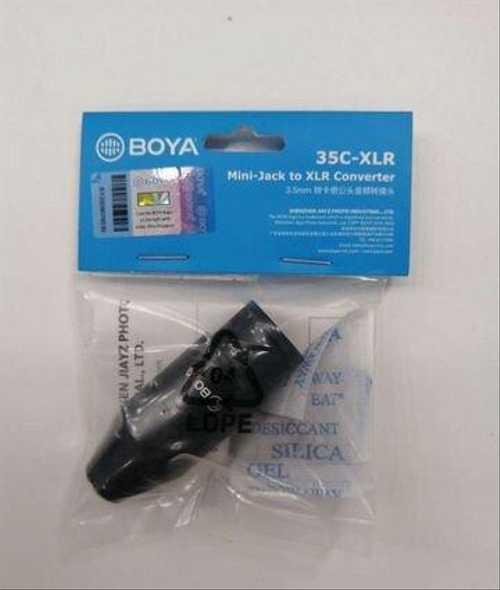 Переходник Boya 35C-XLR mini Jack в XLR