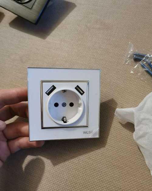 Розетка с USB