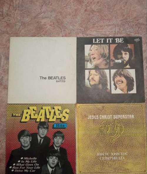 Винил Beatles, Scorpions, Jesus Christ, Uriah Heep