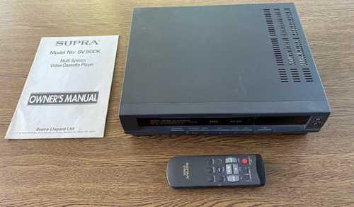 VHS Видеомагнитофон Supra