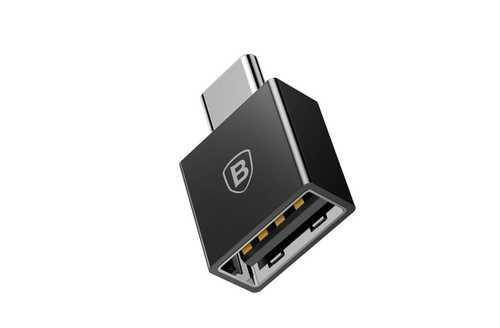 Переходник USB - Type-C Baseus Exquisite - Black