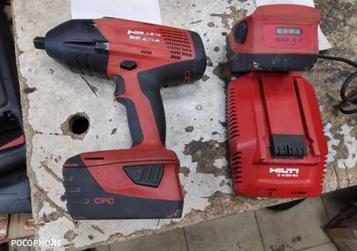 Аккумуляторный ударный гайковерт hilti siw 22t-a