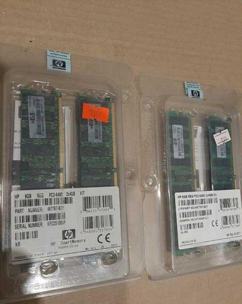 Память HP 497767-B21/ HP 8GB REG