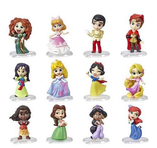 Фигурки Disney Princess comics minis 2 серия