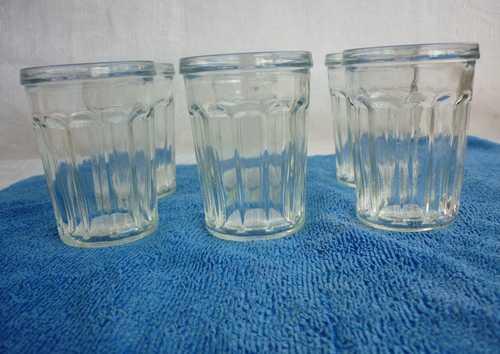 Стопки гранёные 100 мл. 6 штук