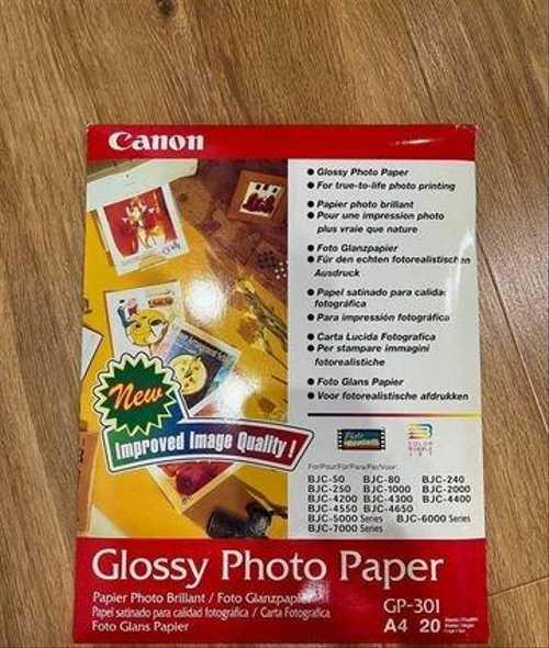 Фотобумага Canon Glossy Photo Paper GP-301
