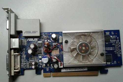 Видеокарта PCI Express asus EN7300LE 256Mb