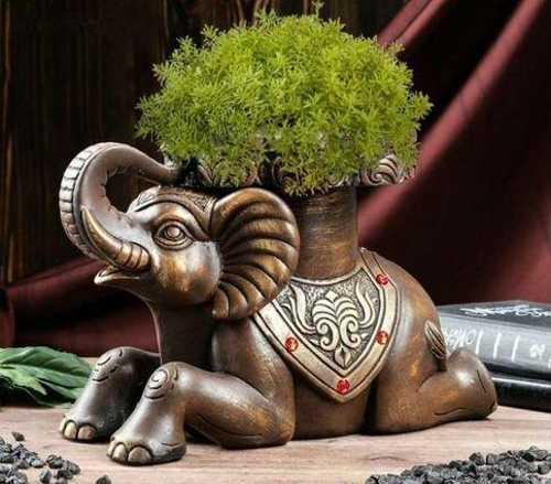 Подставка статуэтка слон