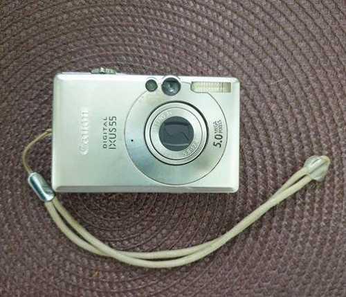 Фотоаппарат Сanon digital ixus 55