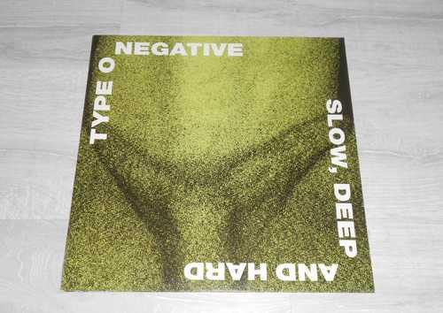 Type O Negative "Slow, deep and hard" LP 1991