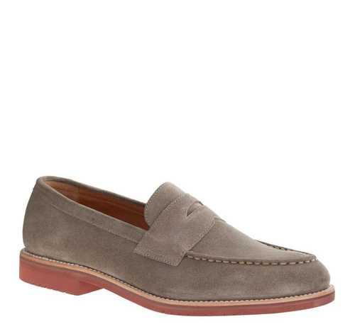 Новые лоуферы Jcrew Kenton suede penny loafers