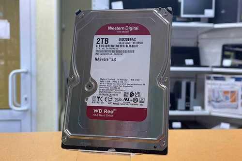 Жесткий диск Western Digital WD Red 2 тб WD20efax