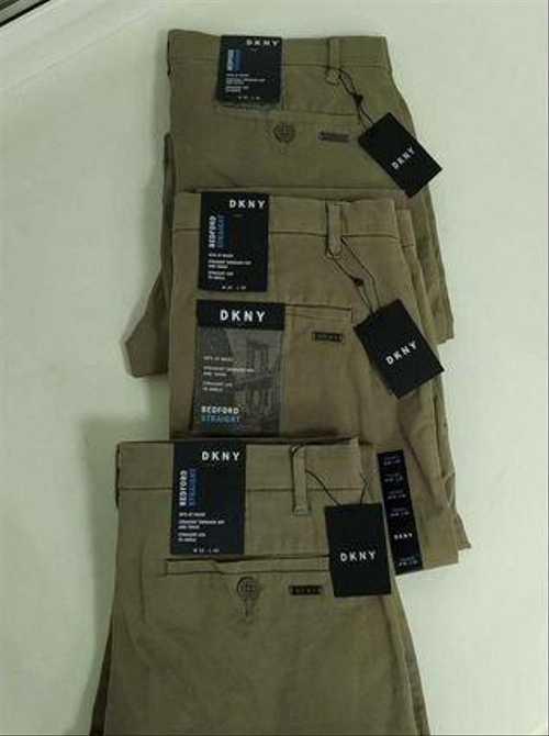 Мужские брюки Chinos dkny 32/32 33/32 оригинал нов