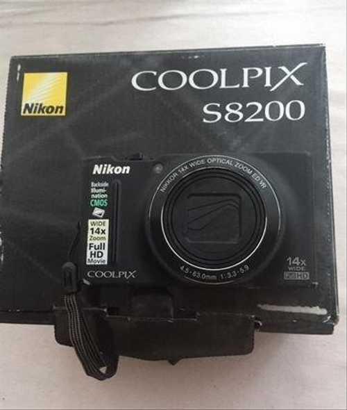 Фотоаппарат цифровой nikon coolpix S8200