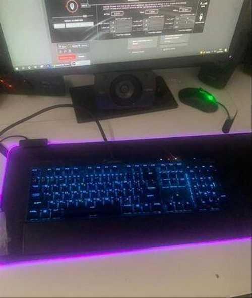 Клавиатура Corsair gaming K70 RGB rapidfire