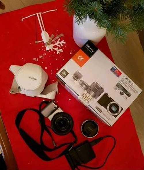 Фотоаппарат Sony Nex-5 +2 объектива и чехол