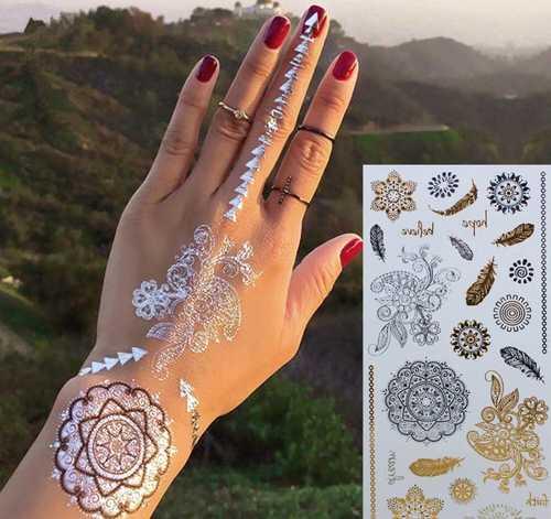 Флеш-тату, flash-tattoos