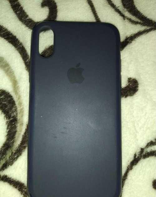 Чехол (клип-кейс) apple Silicone Case для iPhone X