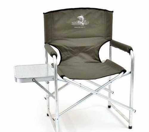 Кресло складное Кедр со столиком алюминий, AKS-05