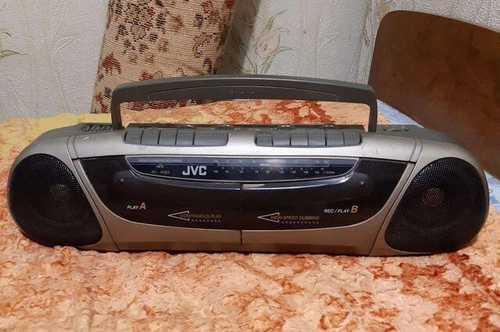 Двухкассетная магнитола JVC R-W301