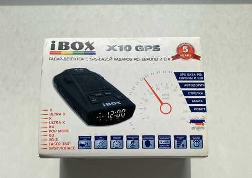 Радар детектор ibox x10 gps