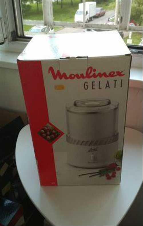 Мороженица moulinex gelati A85 новая