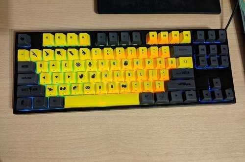 Кастом TKL клавиатура на базе DP