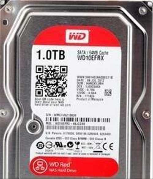 WD RED 1Tb 7200 rpm
