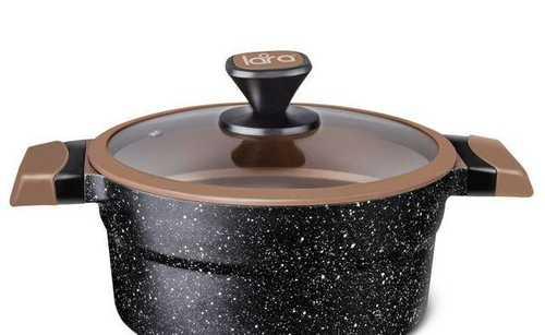 Кастрюля lara LR02-305 серия Марсель 10л