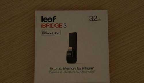 Leef iBridge 3 32gb флэшка для Айфона