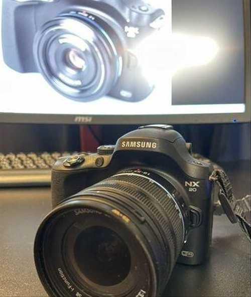 Беззеркальный фотоаппарат Samsung NX20