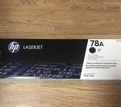 Картридж лазерный HP 78A Новый