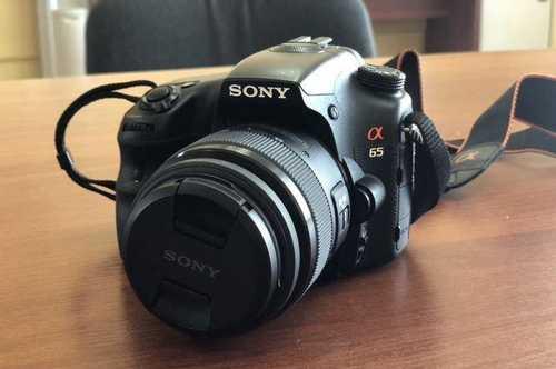 Фотоаппарат Sony Alpha SLT-A65, вспышка
