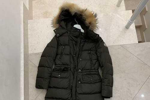 Moncler оригинал пуховик детский 134-140 рост
