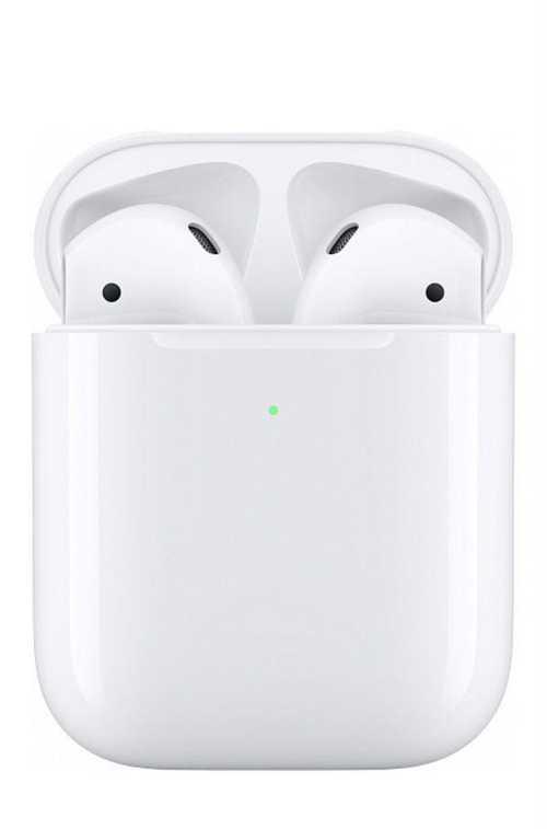 Apple AirPods 2 (беспроводная зарядка кейса)