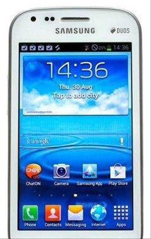 Смартфон SAMSUNG Galaxy S Duos GT-S7562 бу