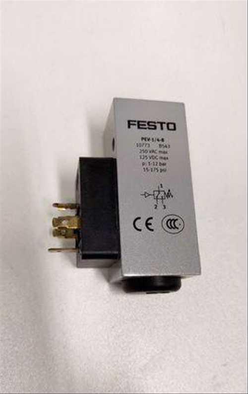 Новый в коробке FESTO PEV-1/4-B 10773 PLC реле давления 24VDC AliExpress