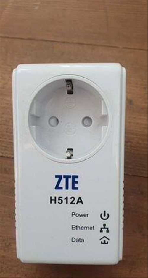 Plc адаптер ZTE H512A