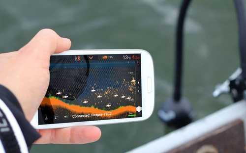 Беспроводной эхолот для рыбалки Deeper Fishfinder